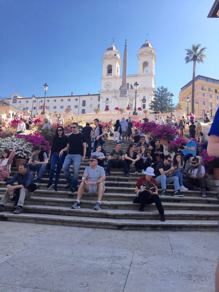 The Spanish Steps - Janice Blake